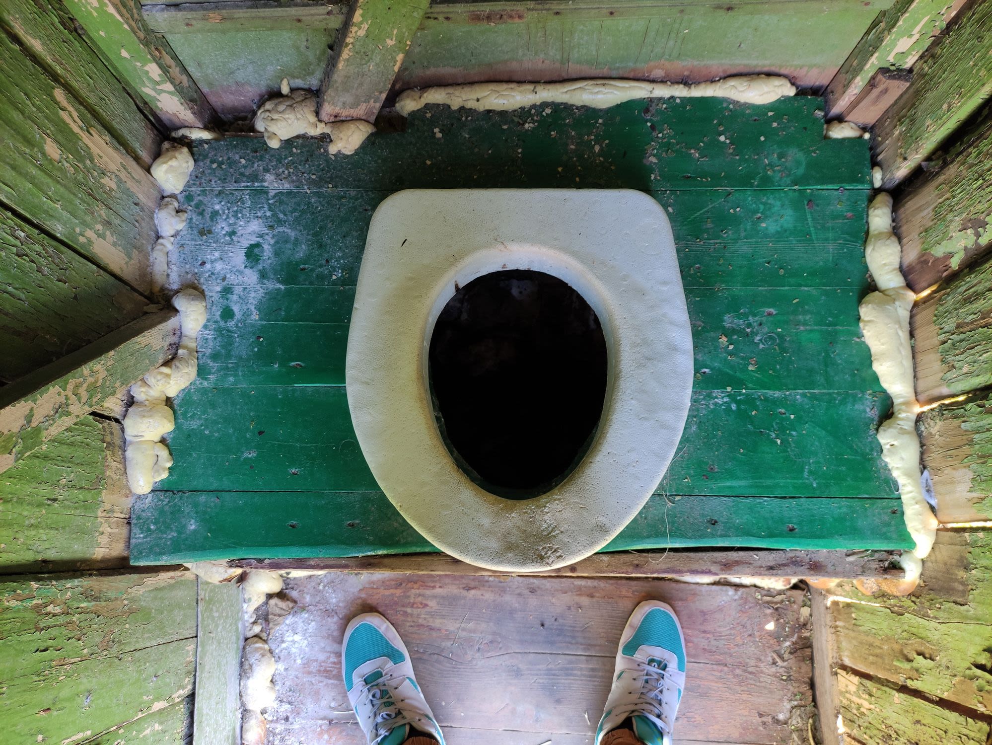 MZANSI PIT TOILET HORROR!